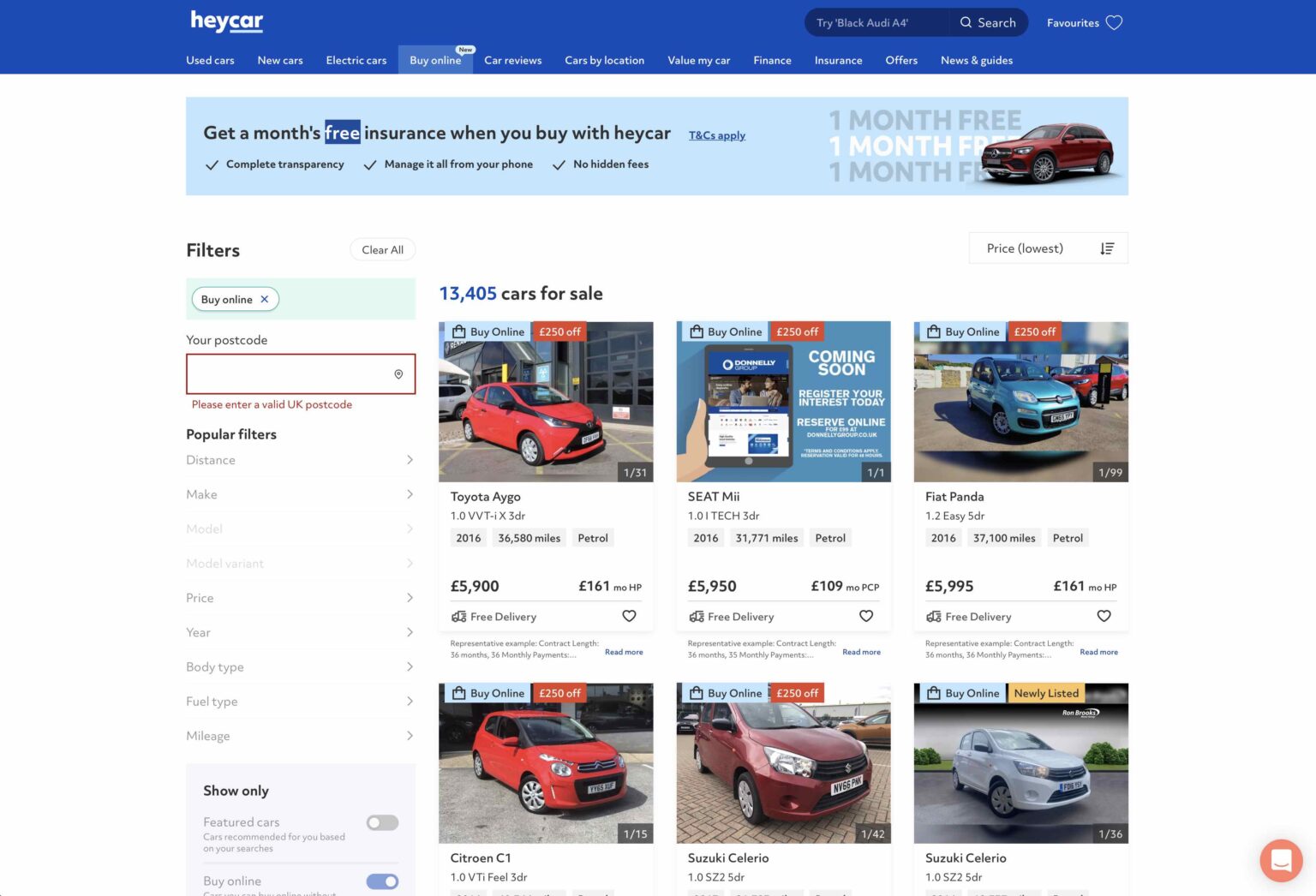 Heycar Reviews - Our honest review of heycar.co.uk