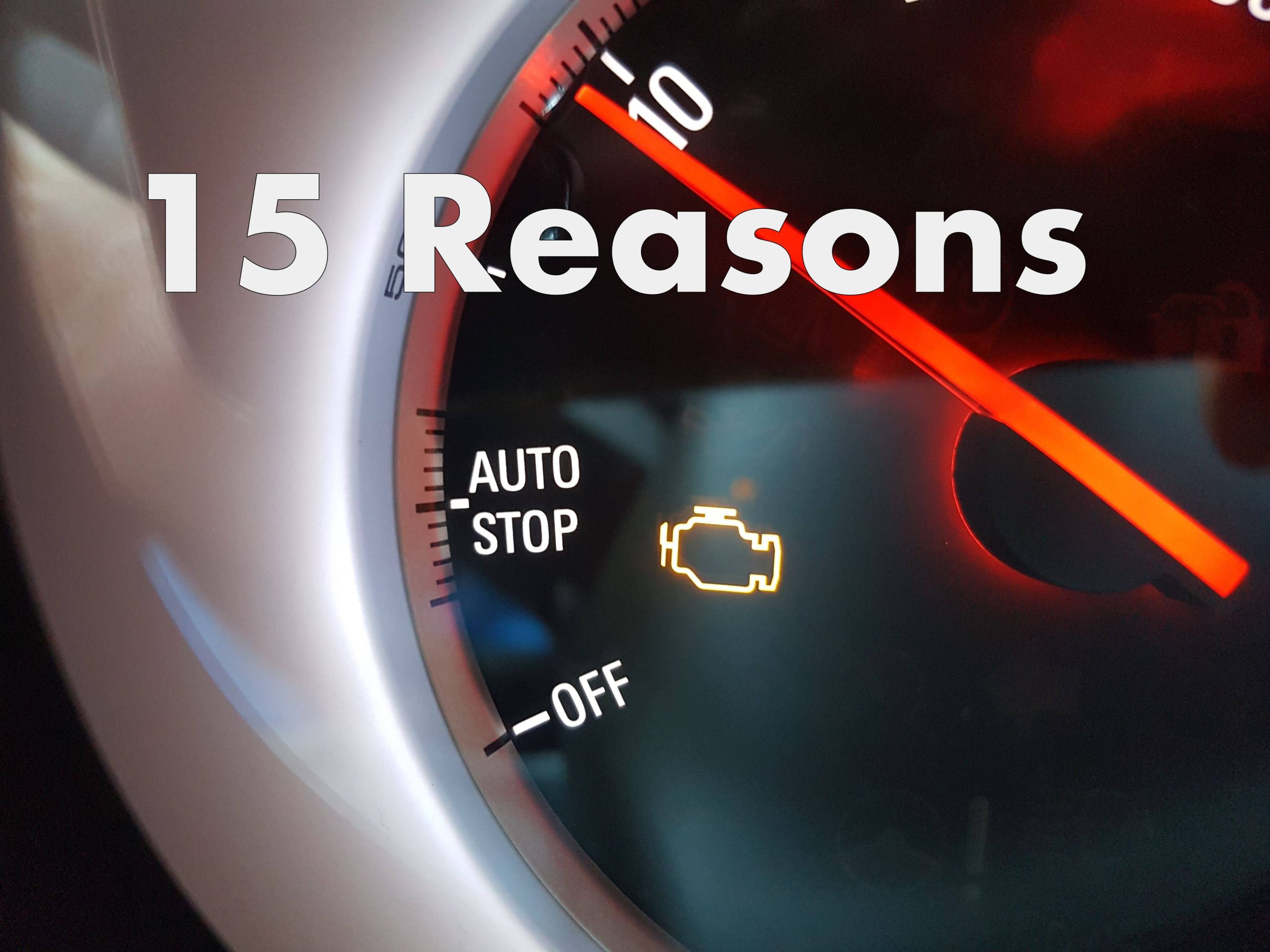 Top 15 reasons why your engine management light is on