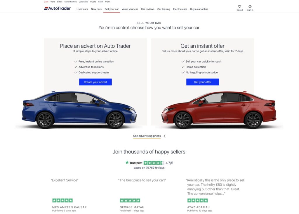 Auto Trader UK Review - Car Adviser